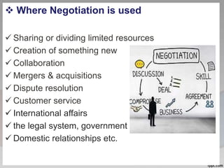 620017 negotiation and types | PPT