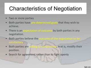 620017 negotiation and types | PPT