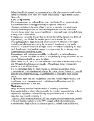Neonatal Resuscitation Program (NRP) 2010 | PDF