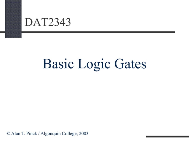 basic logic gate presentation date23.ppt
