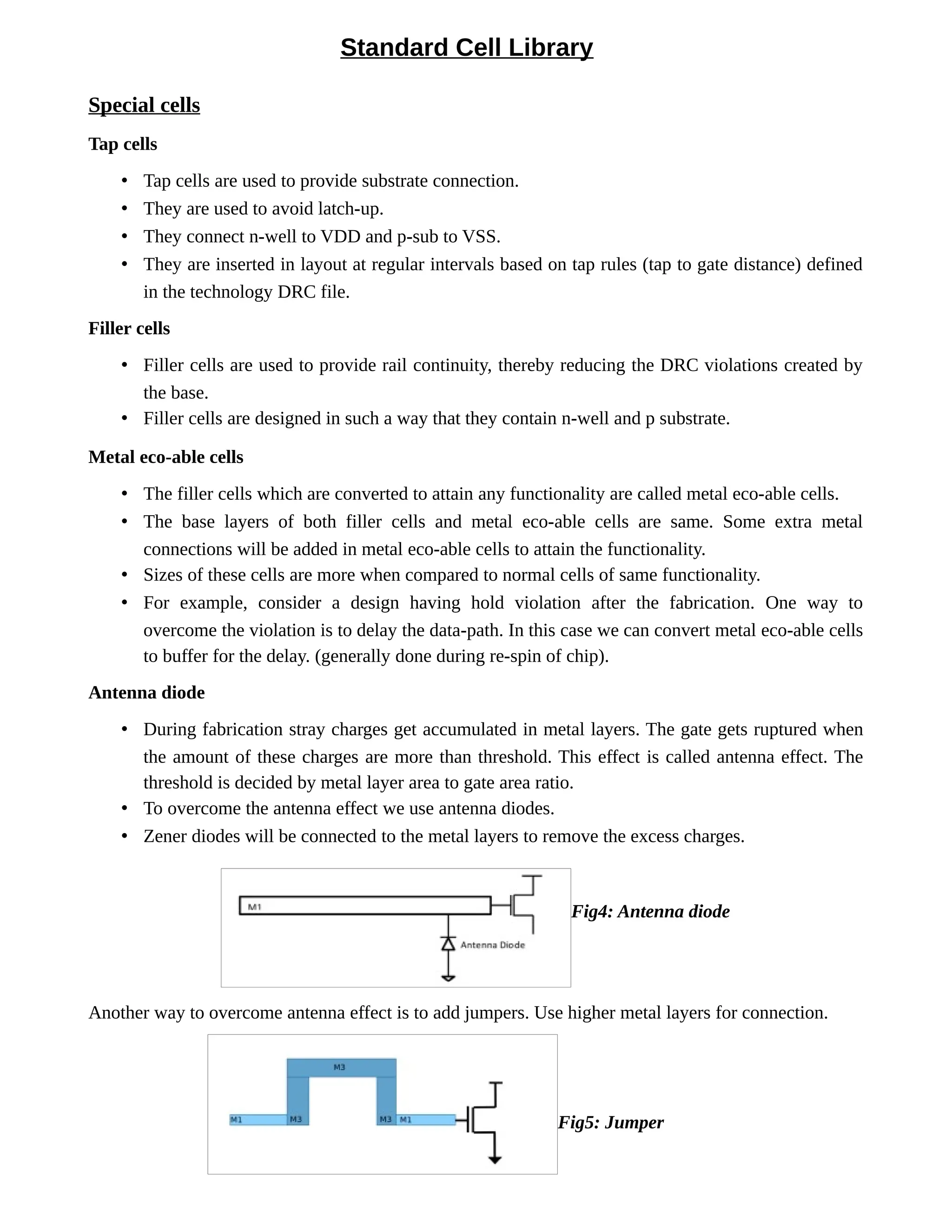 Physical Design Flow - Standard Cells and Special Cells | PDF