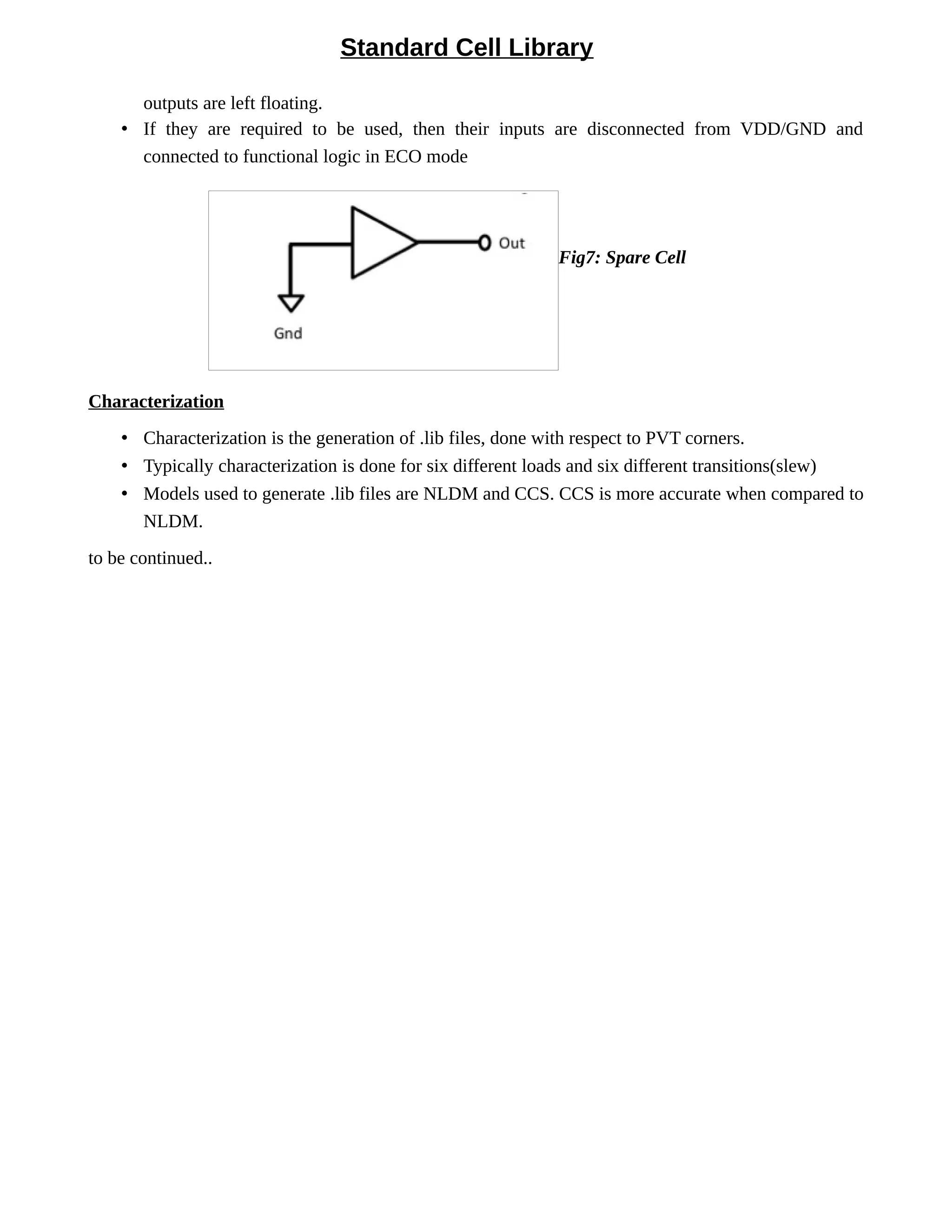 Physical Design Flow - Standard Cells and Special Cells | PDF