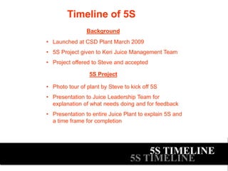 5s Roadshow Presentation2 | PPTX | Business | Business and Finance