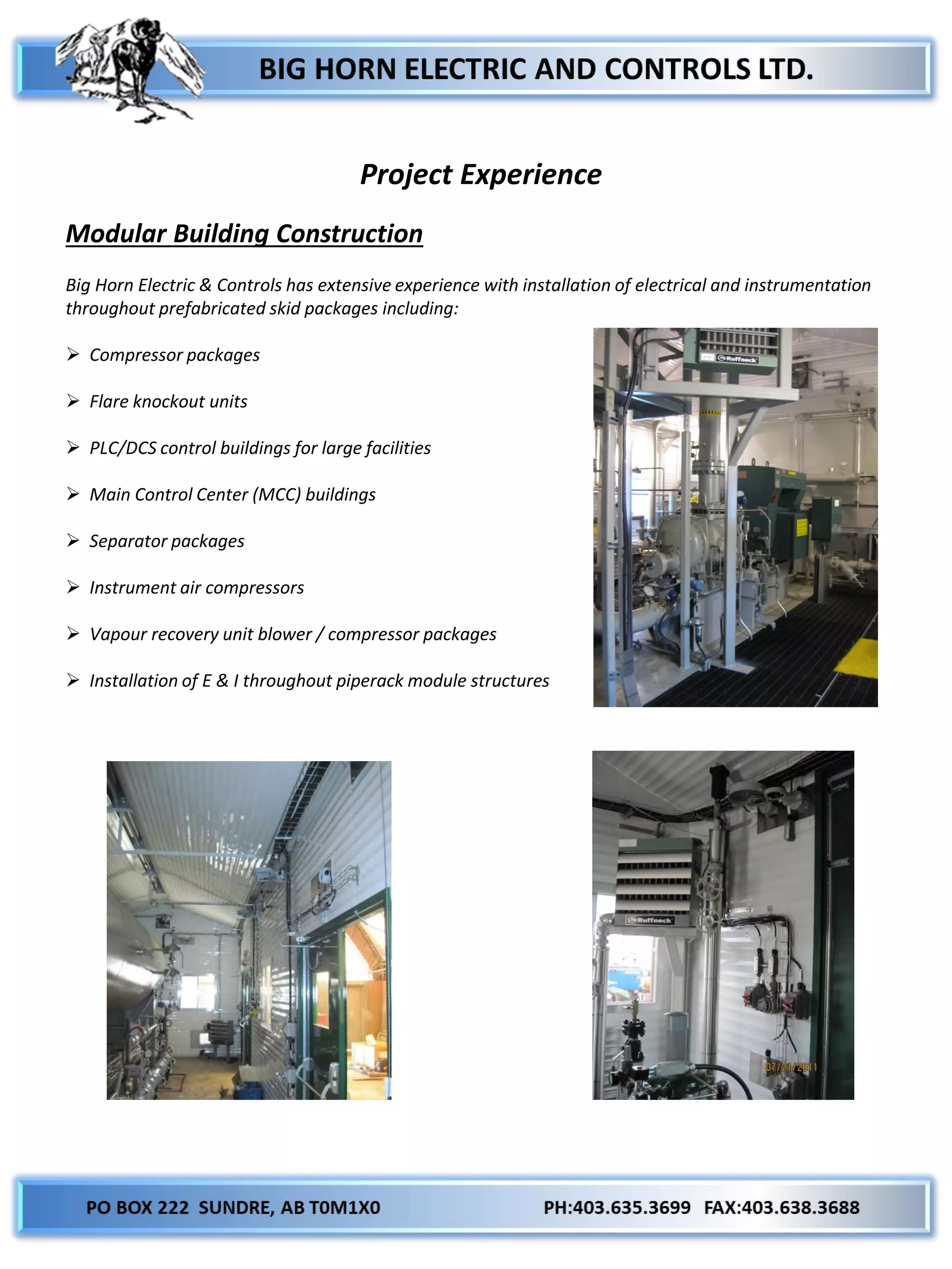 Big Horn Profile Nov 2016 | PDF