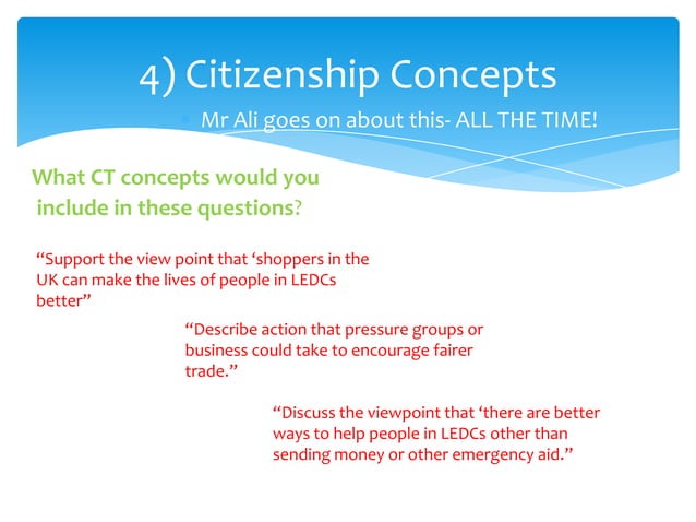 OCR GCSE Citizenship- 6 mark questions | PPTX