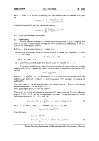 Transfer Function, Stabilizability, and Detectability of Non-Autonomous ...