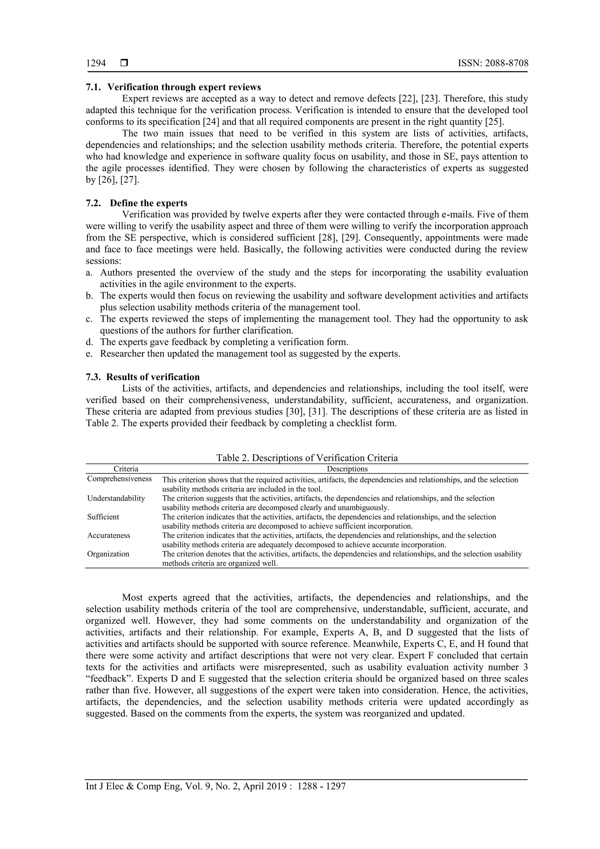 Managing usability evaluation practices in agile development environments | PDF