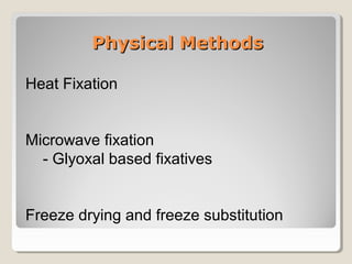 Fixatives in Histopathology | PPT