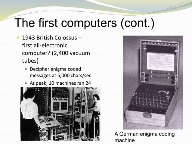 History of Computer (Evolution in Computern).ppt | Computing ...