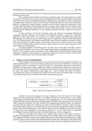 A review on region of interest-based hybrid medical image compression algorithms | PDF