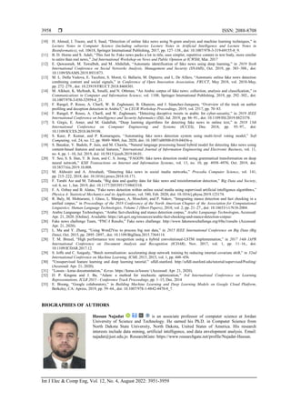 Fake news detection for Arabic headlines-articles news data using deep ...