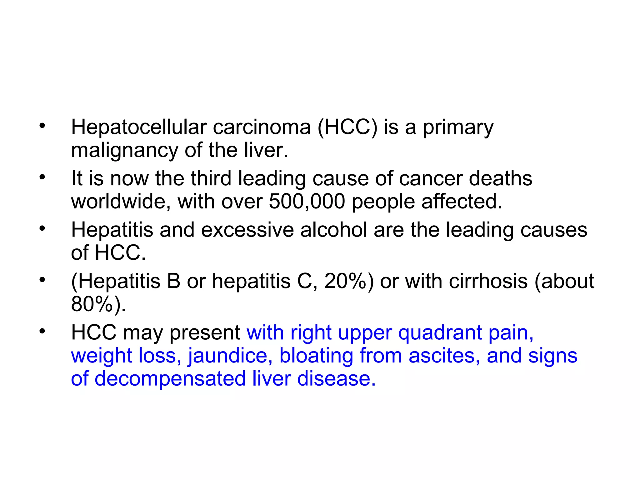 hepatocellular carcinoma | PPT