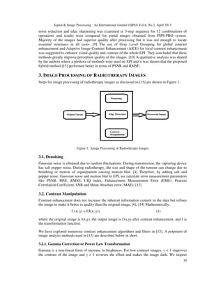 E FFECTIVE P ROCESSING A ND A NALYSIS OF R ADIOTHERAPY I MAGES | PDF