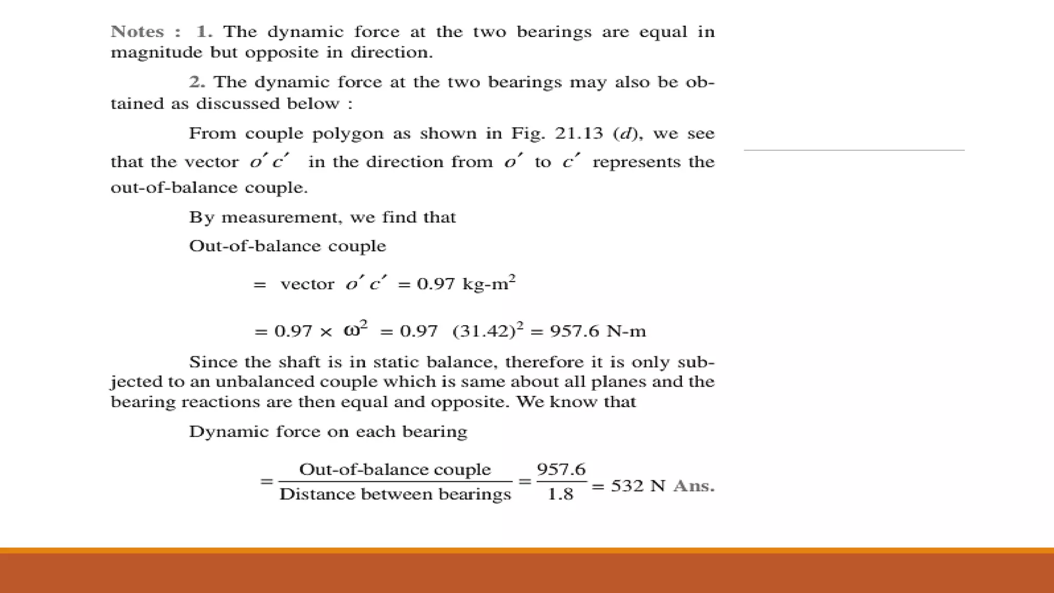 Static and Dynamics balancing | PPTX