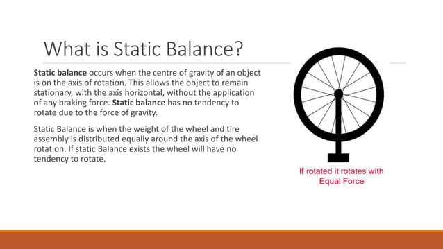 Static and Dynamics balancing | PPTX