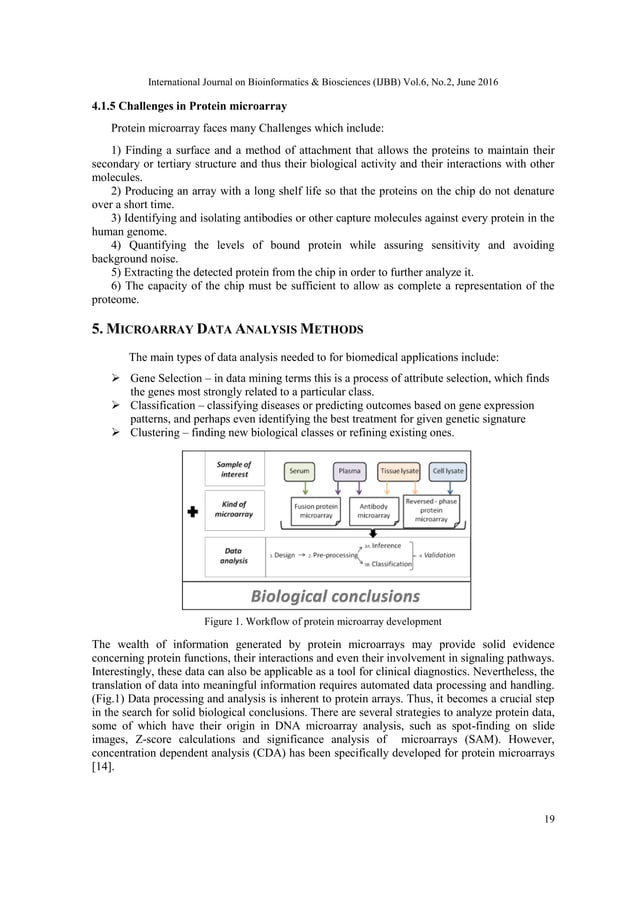 ANALYSIS OF PROTEIN MICROARRAY DATA USING DATA MINING | PDF