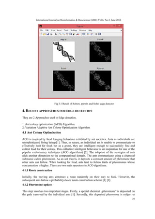 DNA IMAGE SEGMENTATION – A COMPARISON OF EDGE DETECTION TECHNIQUES | PDF