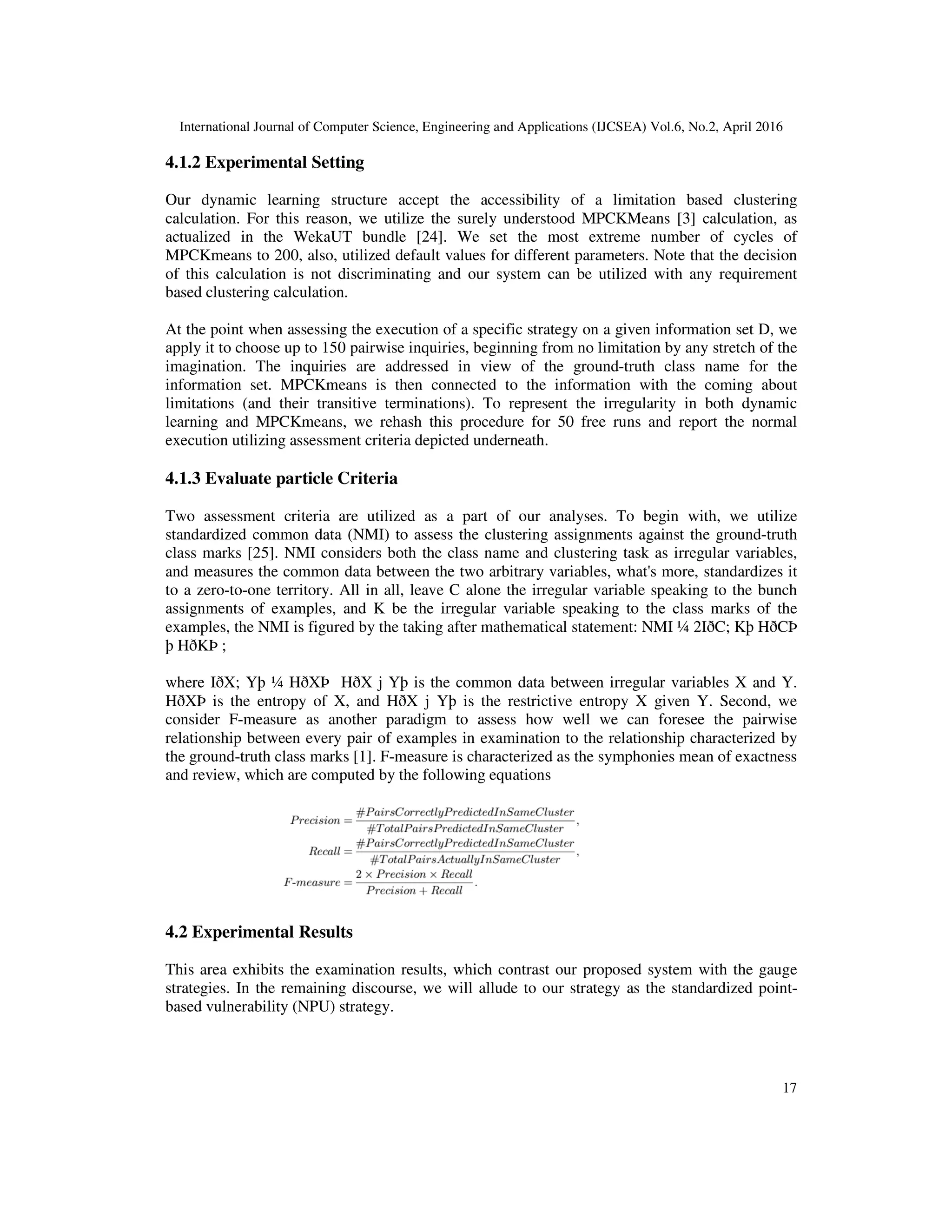 Incremental Semi Supervised Clustering Method Using Neighbourhood Assignment Pdf