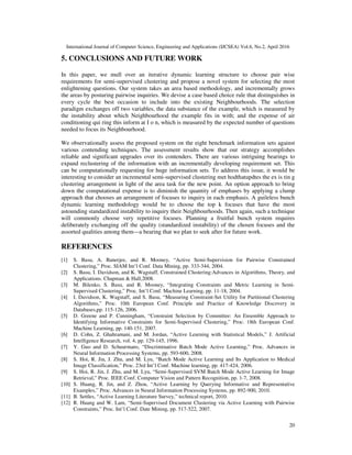 Incremental Semi-Supervised Clustering Method Using Neighbourhood Assignment | PDF