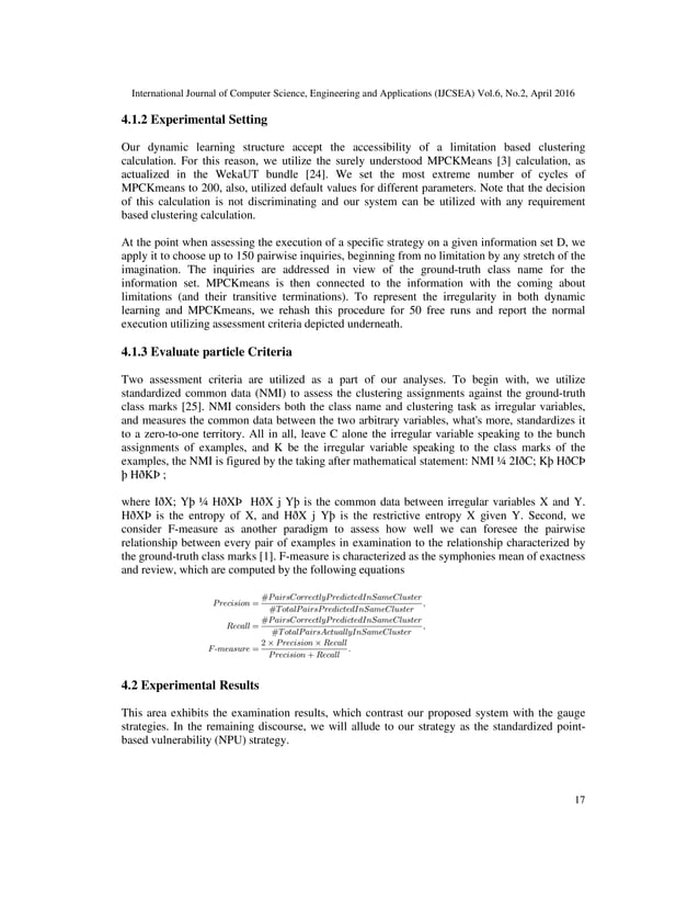 Incremental Semi Supervised Clustering Method Using Neighbourhood