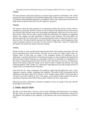 A SURVEY OF BIG DATA ANALYTICS | PDF