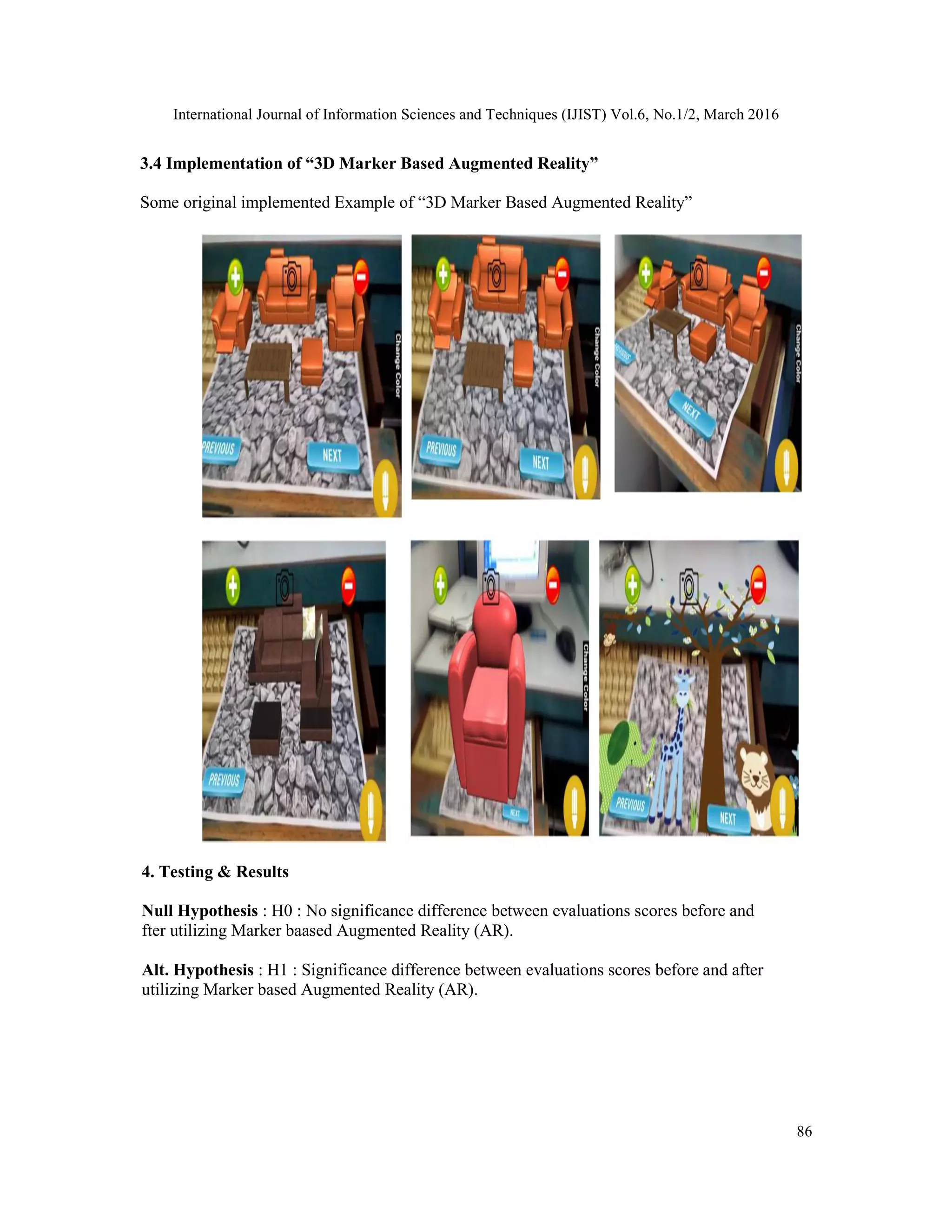 New Era of Teaching Learning : 3D Marker Based Augmented Reality | PDF