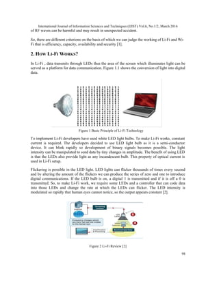 SURVEY ON LI-FI TECHNOLOGY AND ITS APPLICATIONS | PDF