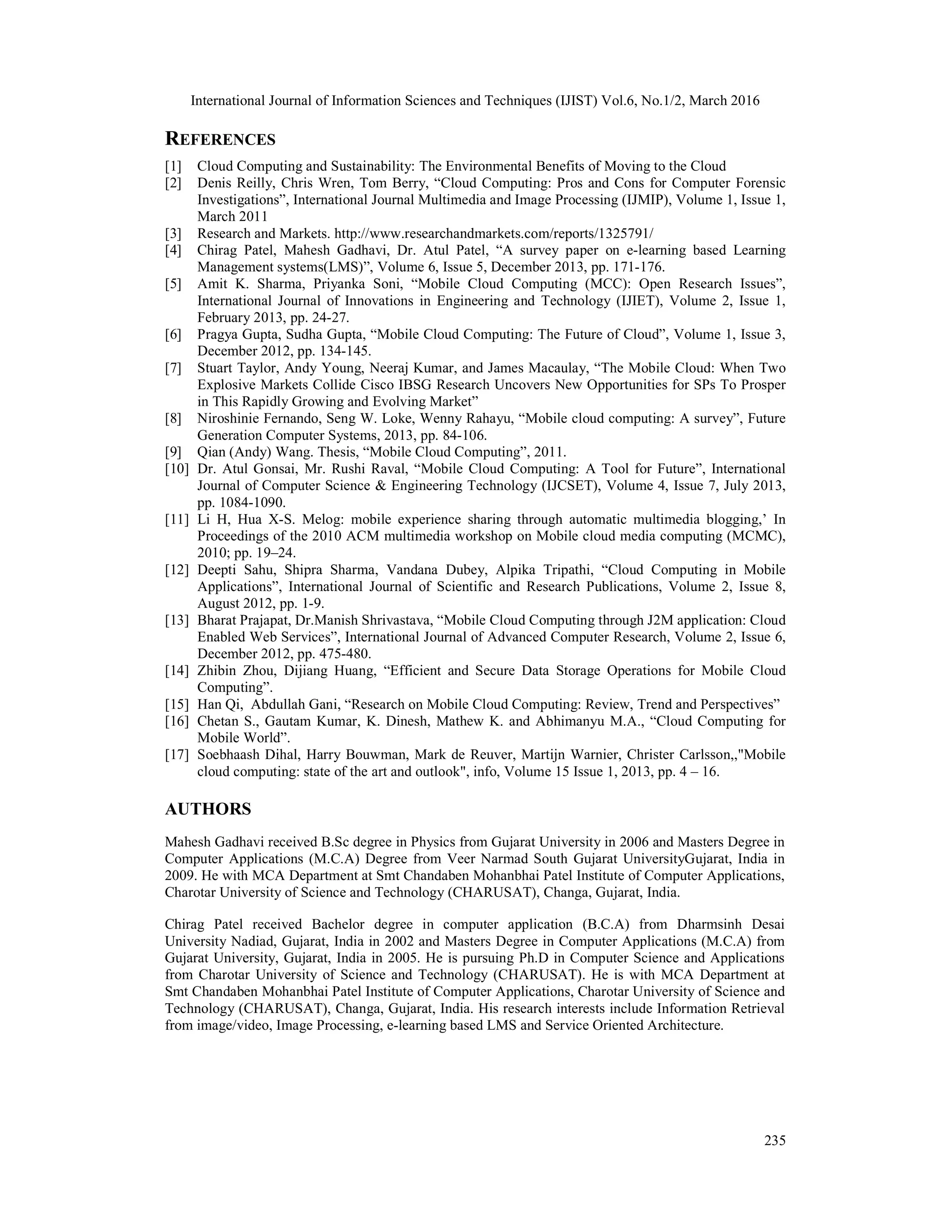 Mobile Cloud Computing Future Of Next Generation Computing Pdf