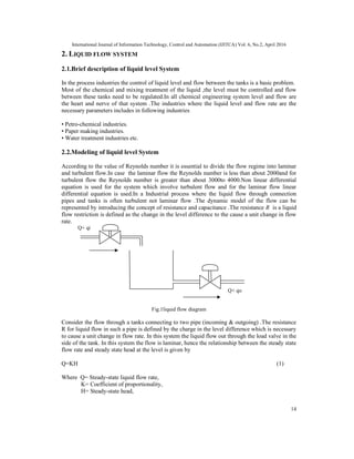 A STUDY ON PERFORMANCE OF DIFFERENT OPEN LOOP PID TUNNING TECHNIQUE FOR ...