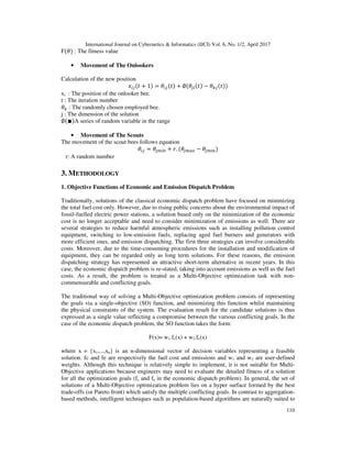 OPTIMIZATION OF COMBINED ECONOMIC EMISSION DISPATCH PROBLEM USING ARTIFICIAL BEE COLONY METHOD | PDF