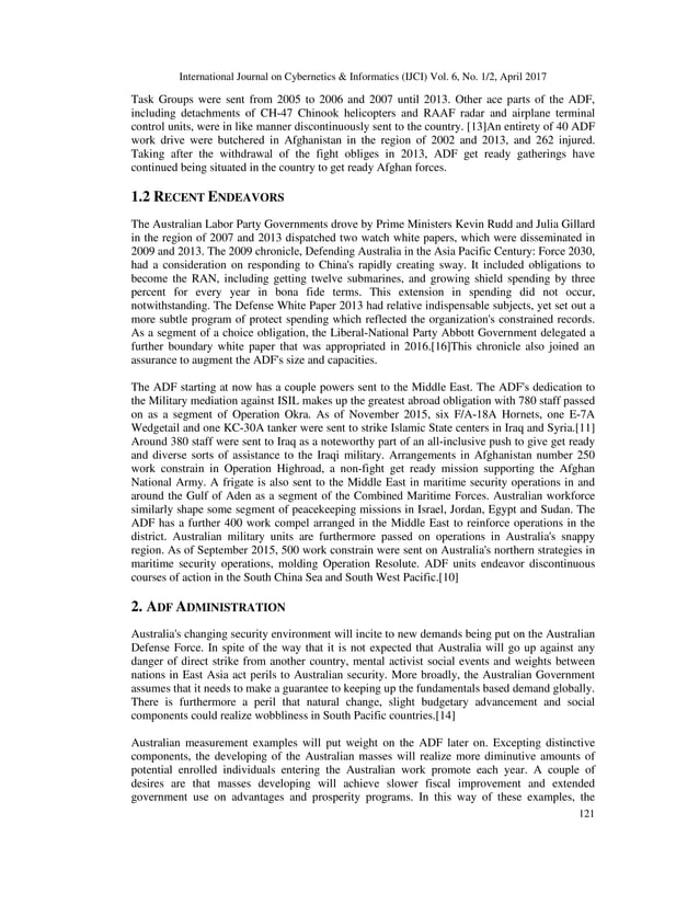 AUSTRALIAN DEFENCE FORCES (ADF) | PDF | Australia and Oceania Travel ...
