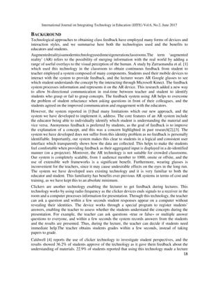 IMMEDIATE FEEDBACK: A NEW MECHANISM FORREAL-TIMEFEEDBACK ON CLASSROOM ...