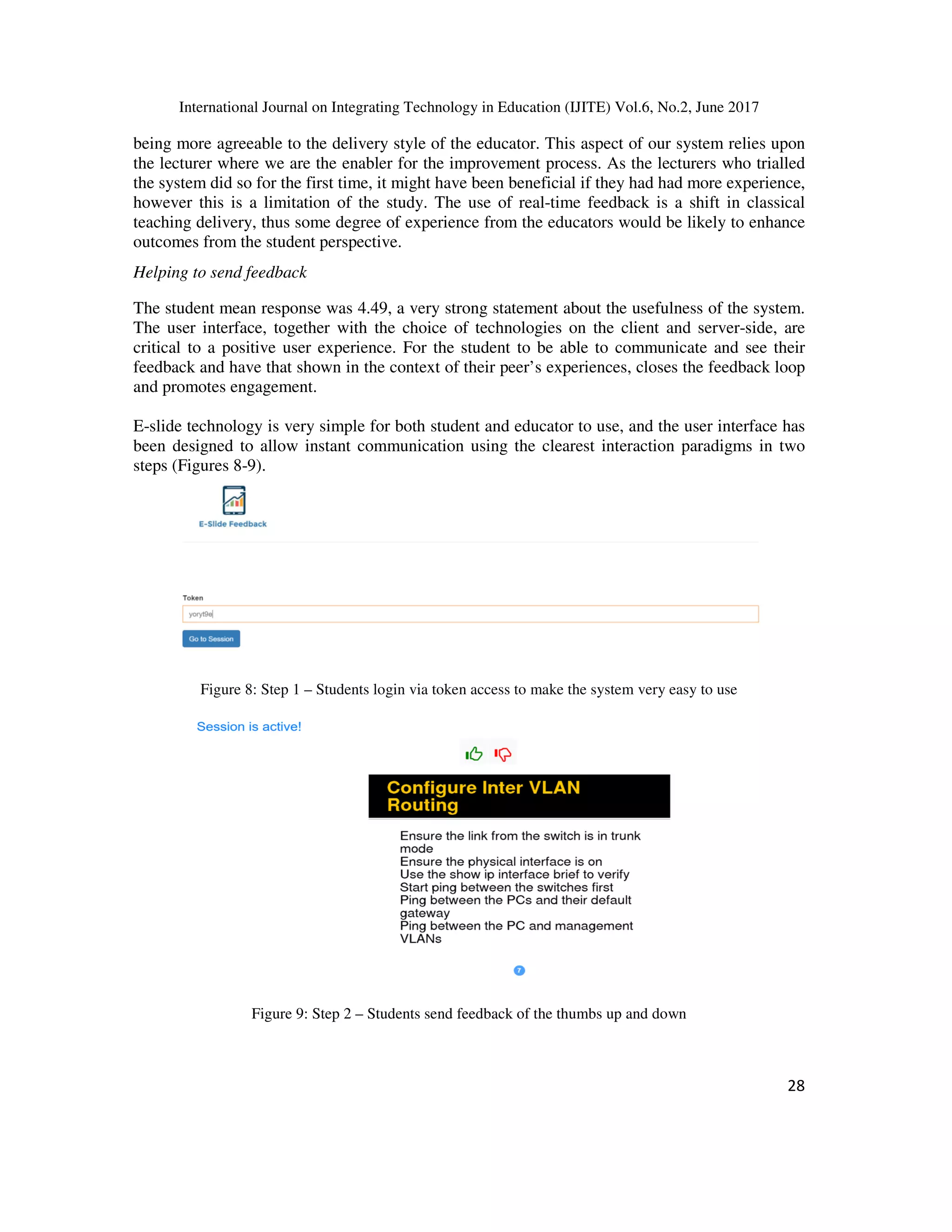 Immediate Feedback : A New Mechanism for Real Time Feedback on Classroom Teaching Practice | PDF