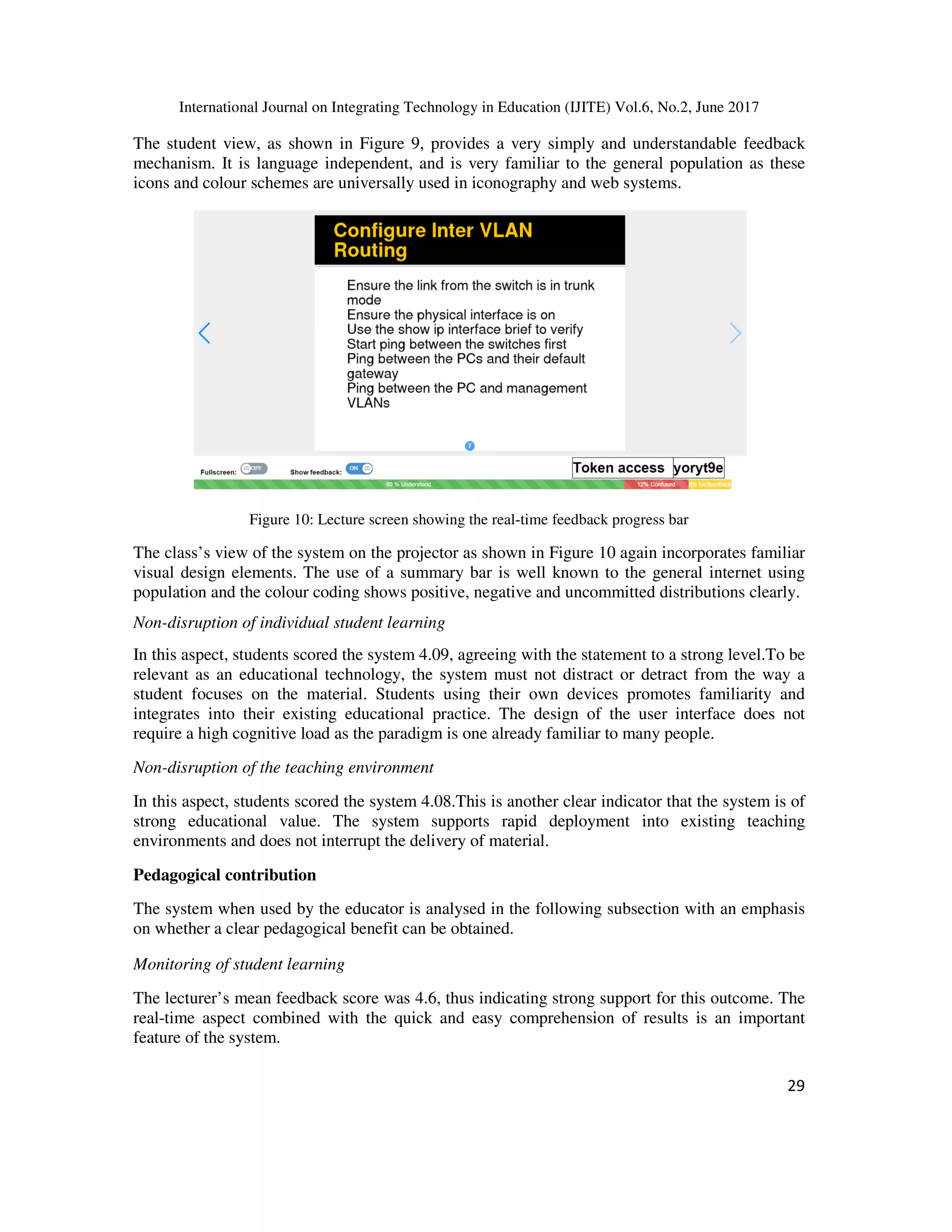 Immediate Feedback : A New Mechanism for Real Time Feedback on Classroom Teaching Practice | PDF