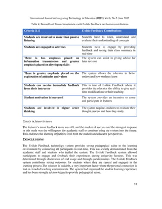 Immediate Feedback : A New Mechanism for Real Time Feedback on Classroom Teaching Practice | PDF