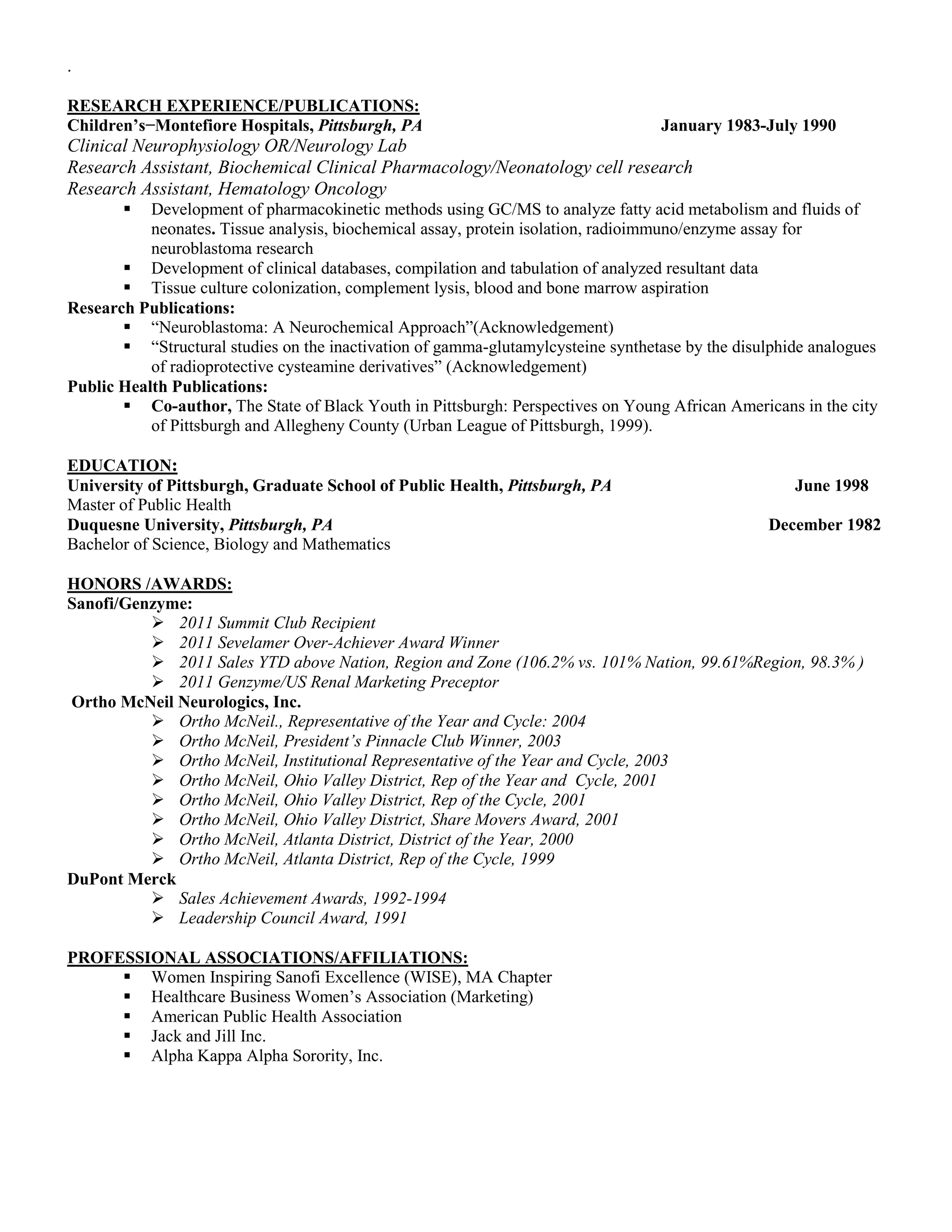 ywj resume 022016v2 | PDF | Healthcare Industry | Industries