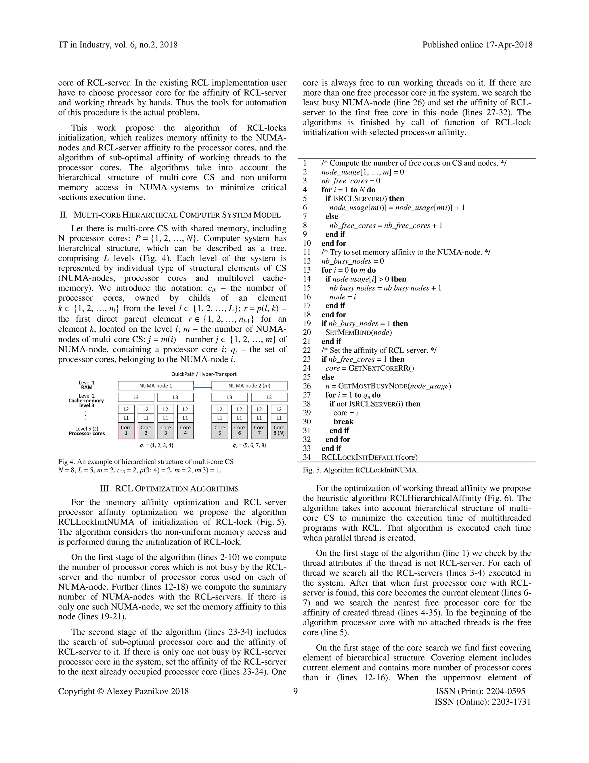 Optimization Of Remote Core Locking Synchronization In Multithreaded Programs For Multicore