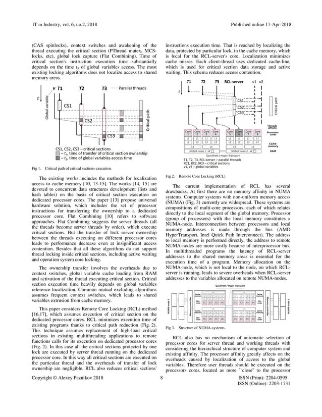 Optimization Of Remote Core Locking Synchronization In Multithreaded Programs For Multicore