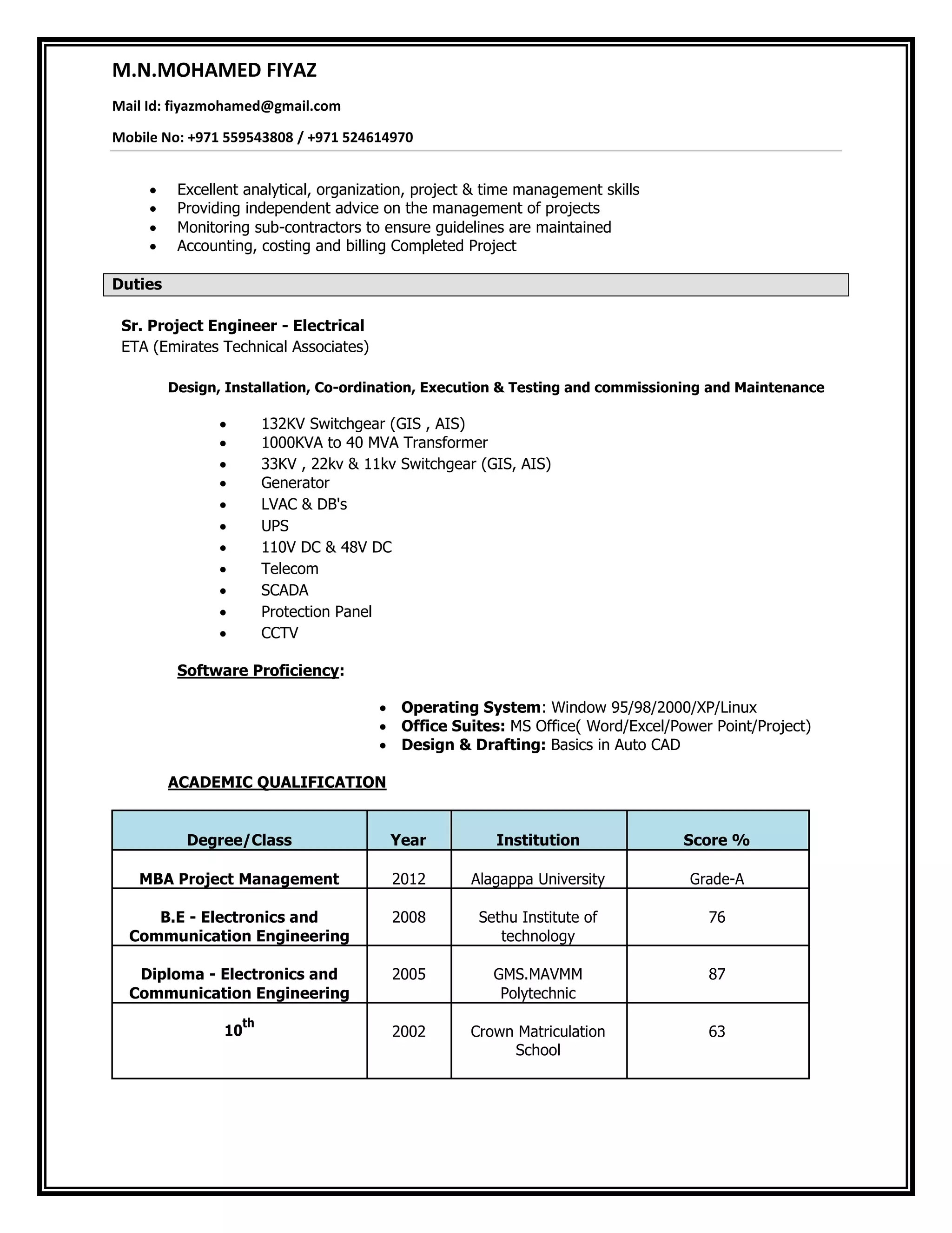 CV Power Plant | PDF