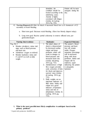 GNRS 583 Care plan | DOCX