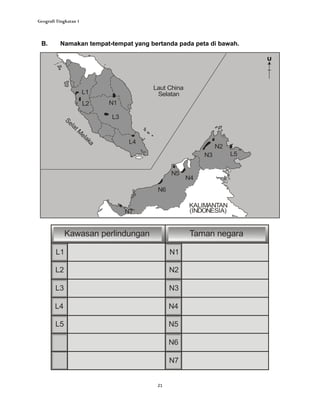 bank-soalan-geografi F1 | PDF