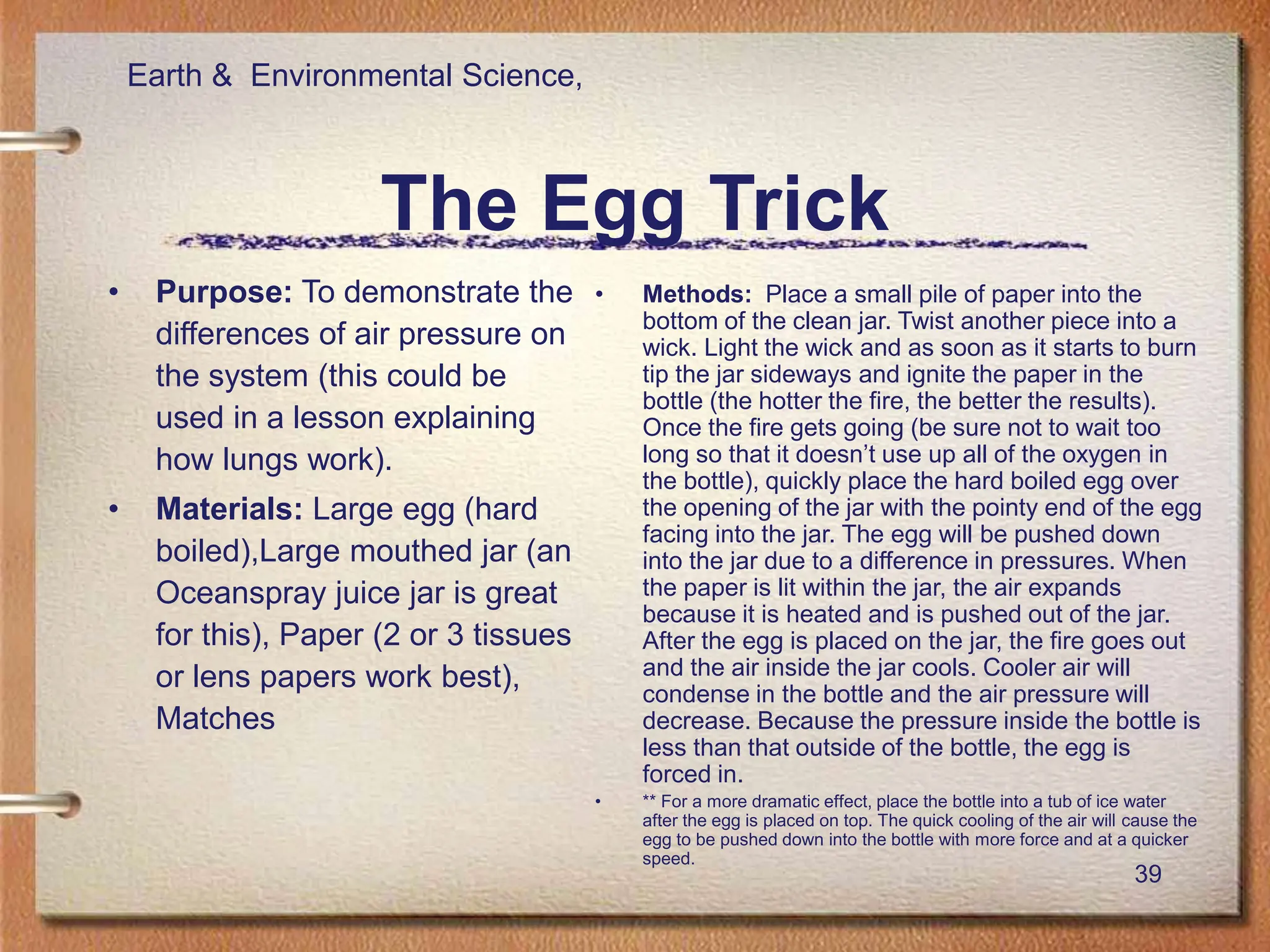 Bringing Life to Science in the classroom ppt | PPT