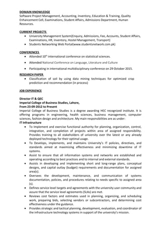 Naeem Akram (CV) | DOC