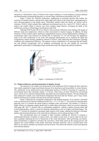 Adaptive kernel integration in visual geometry group 16 for enhanced classification of diabetic ...