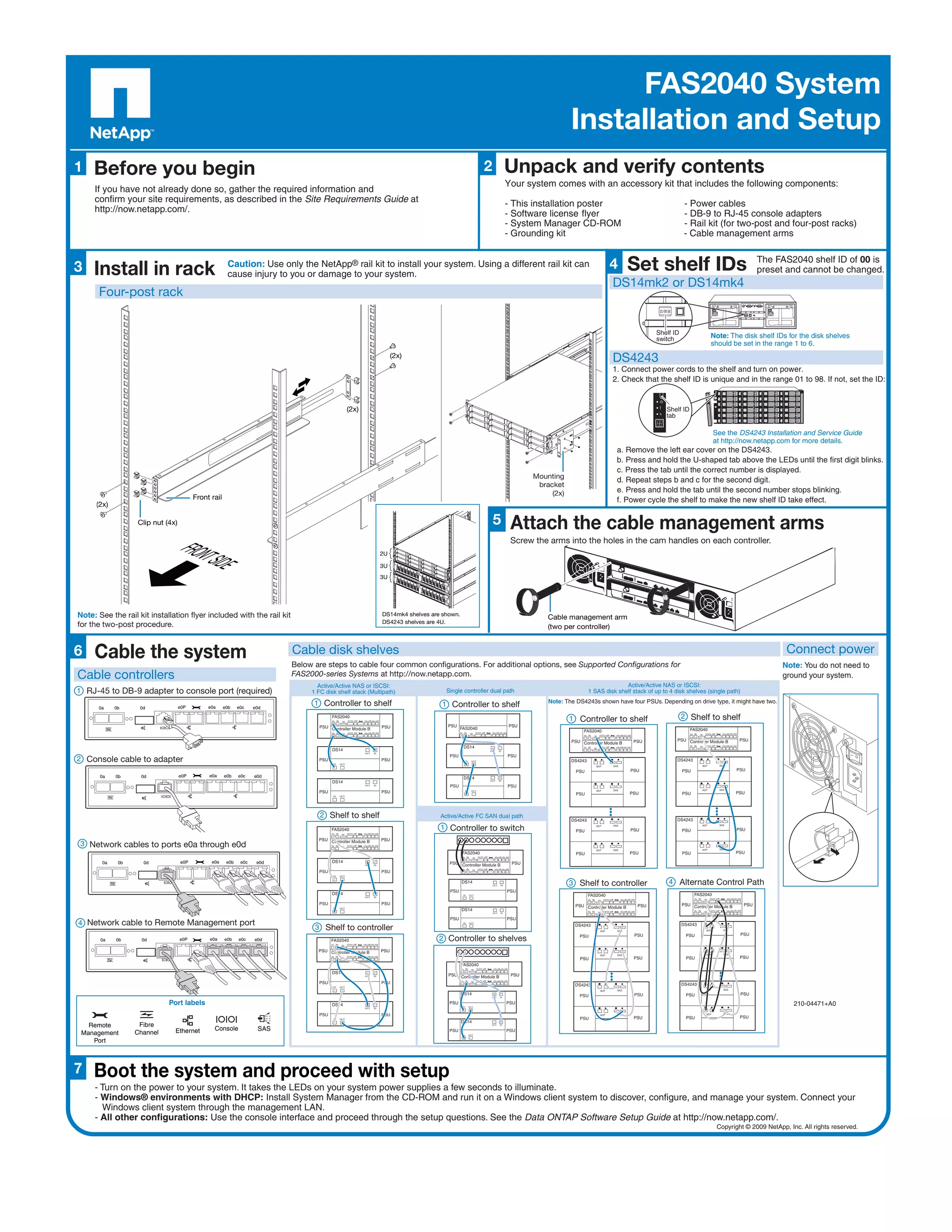62272972 fas2040-install-and-setup-diag | PDF