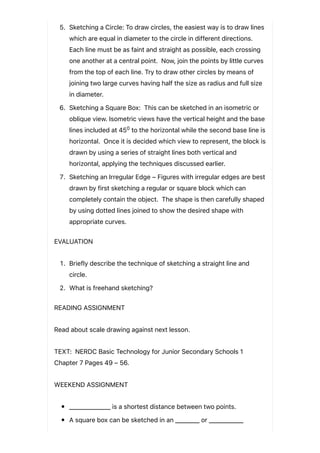 lesson note on basic technology JSS 1 Second Term | PDF