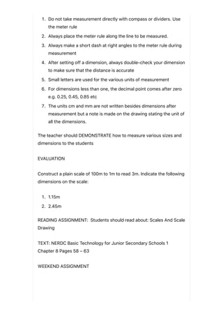 lesson note on basic technology JSS 1 Second Term | PDF