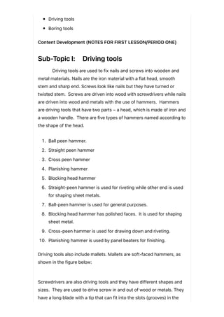 lesson note on basic technology JSS 1 Second Term | PDF