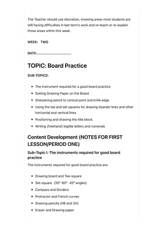 lesson note on basic technology JSS 1 Second Term | PDF