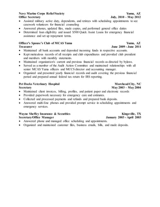 Amy Jacobs Resume | DOCX